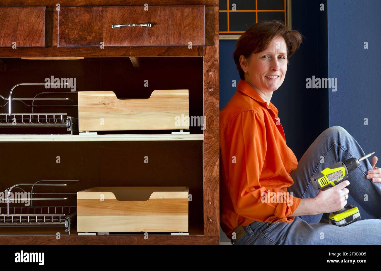 Krista Williamson, owner of K2 Workshops offering home-improvement ...