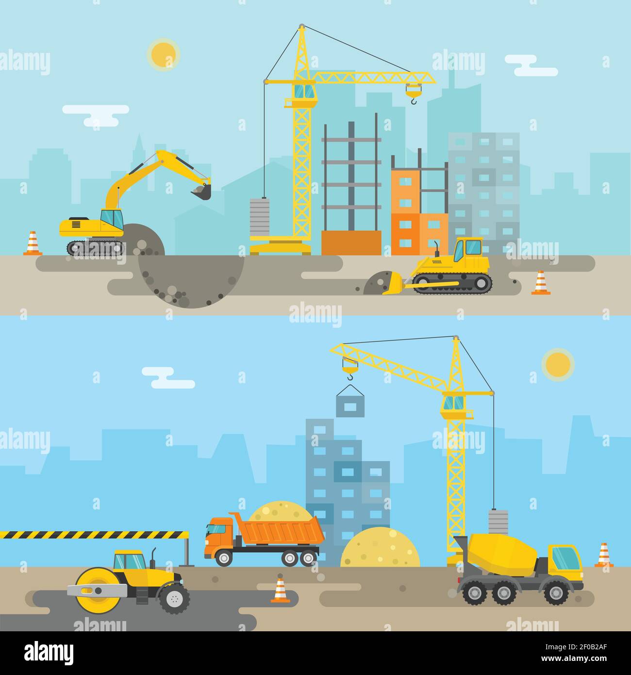 Construction Building Clipart
