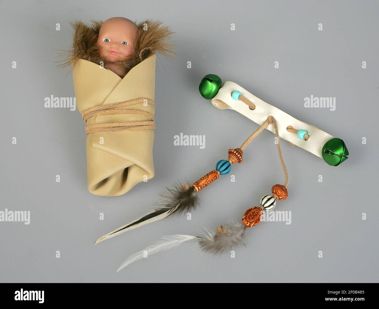 In honor of Native American Heritage Month, a doll-sized papoose (a ...