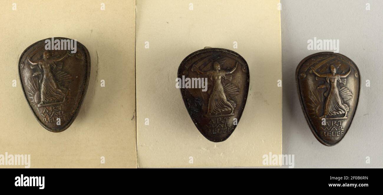 Plaque And Pins (3) (USA), 1917 Stock Photo - Alamy