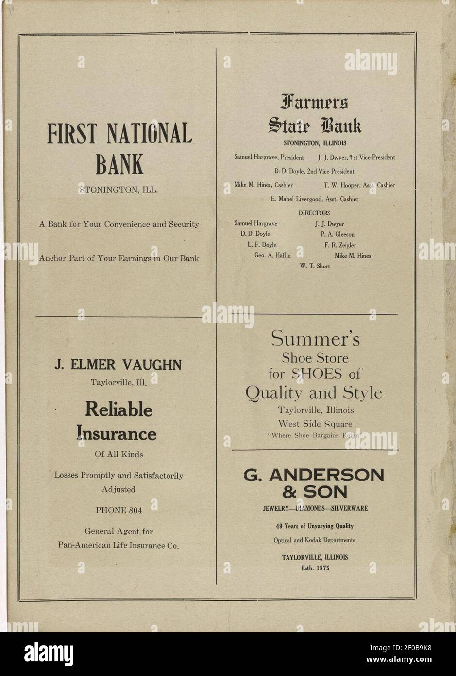 Plat book and complete survey of Christian County, Illinois ...