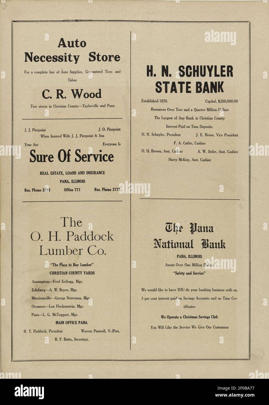 Plat book and complete survey of Christian County, Illinois ...