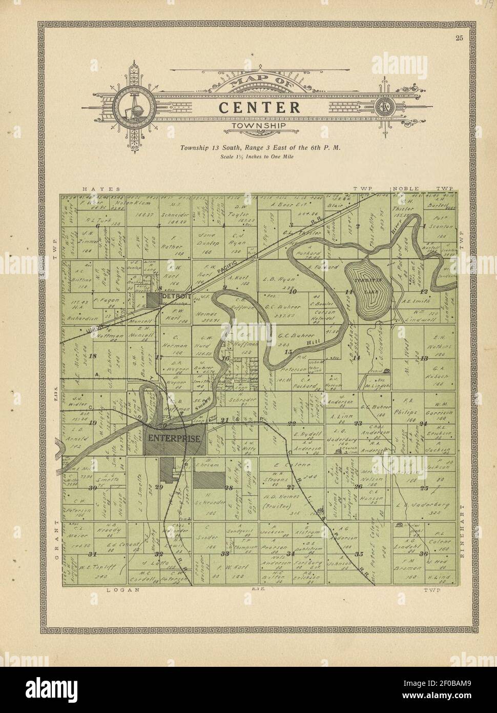 Plat book and complete survey of Dickinson County, Kansas - containing ...