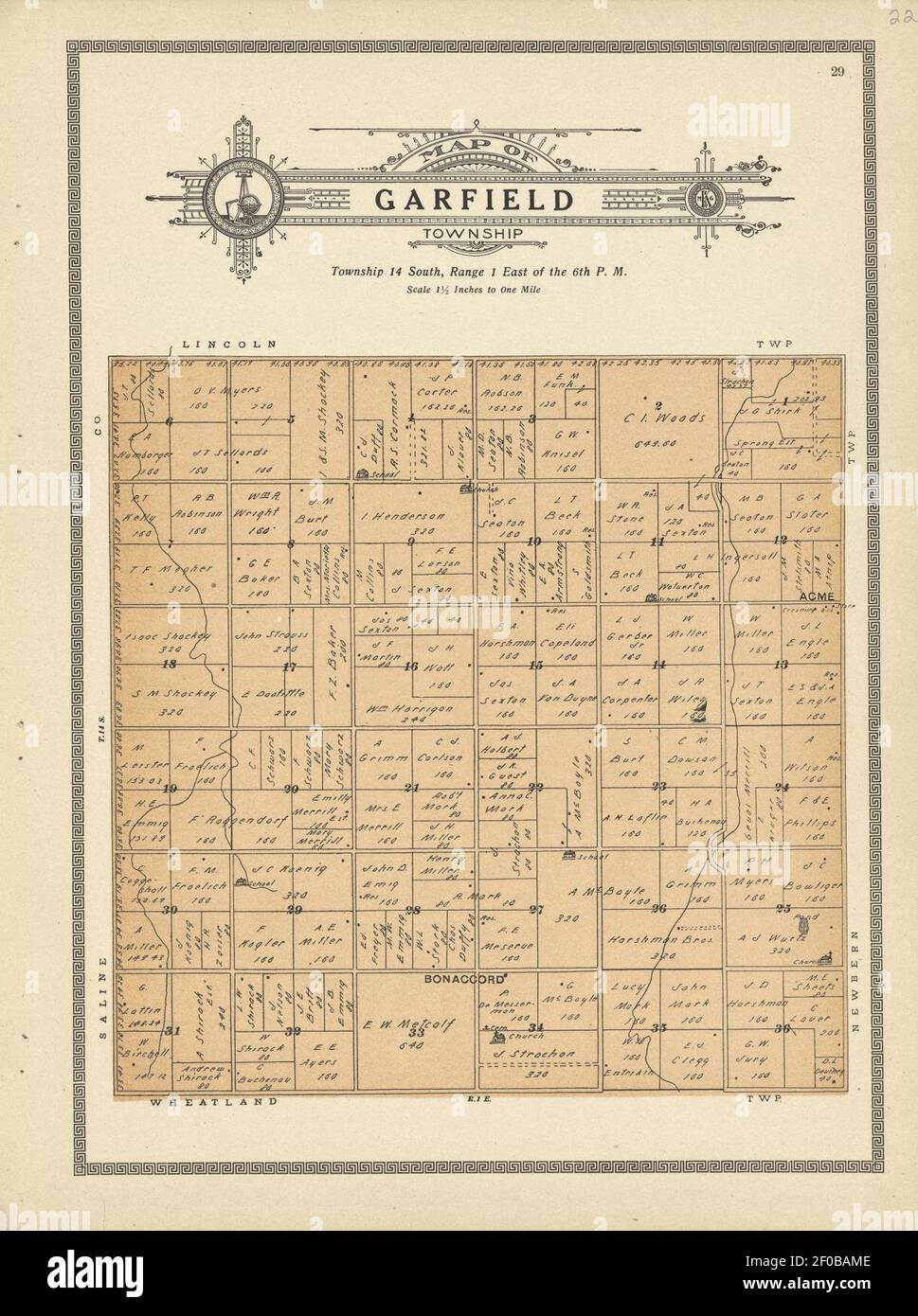 Plat book and complete survey of Dickinson County, Kansas - containing ...