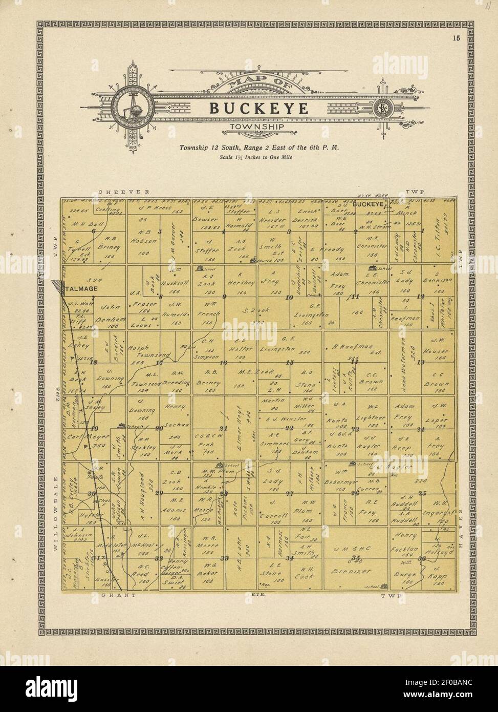 Plat book and complete survey of Dickinson County, Kansas - containing ...