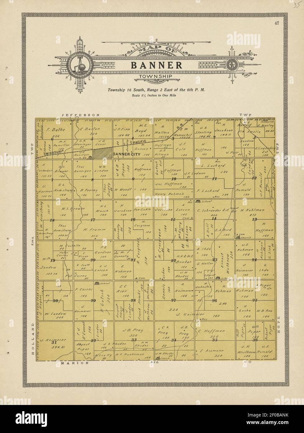 Plat book and complete survey of Dickinson County, Kansas - containing ...
