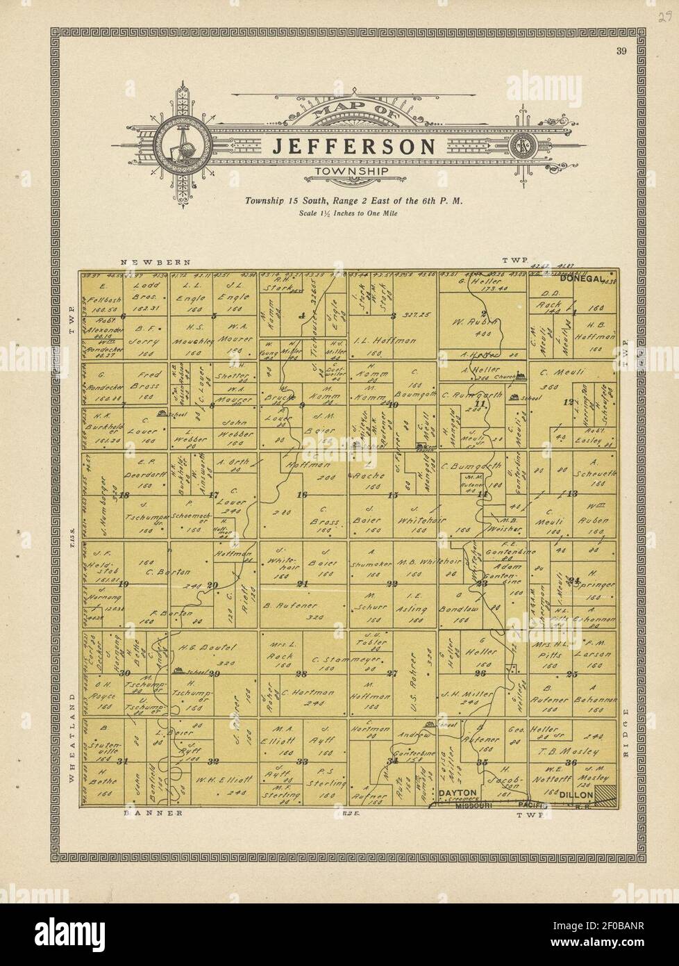 Plat book and complete survey of Dickinson County, Kansas - containing ...