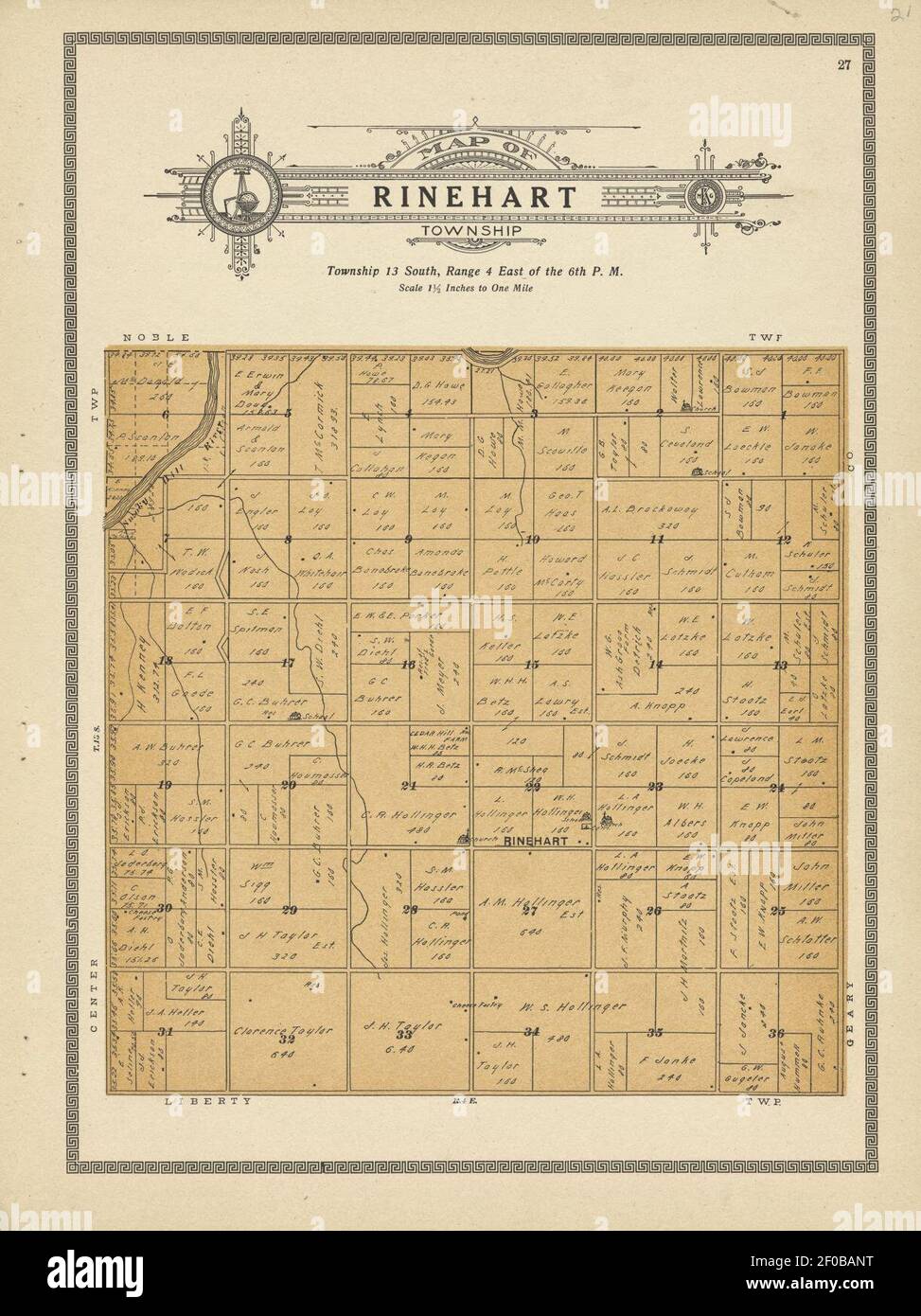 Plat book and complete survey of Dickinson County, Kansas - containing ...