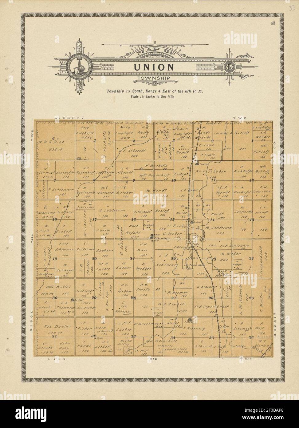 Plat book and complete survey of Dickinson County, Kansas - containing ...