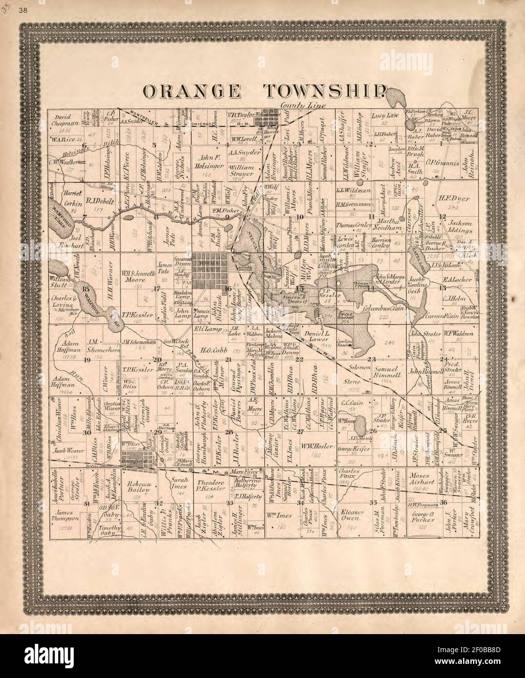 Plat book and statistical record of Noble County, Indiana - containing ...
