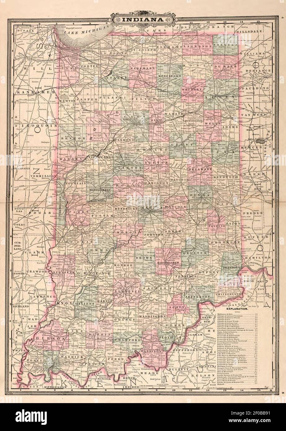 Plat book and statistical record of Noble County, Indiana - containing ...