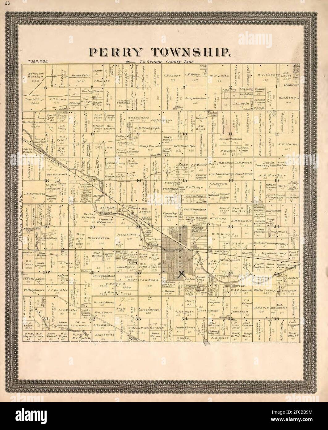 Plat book and statistical record of Noble County, Indiana - containing ...