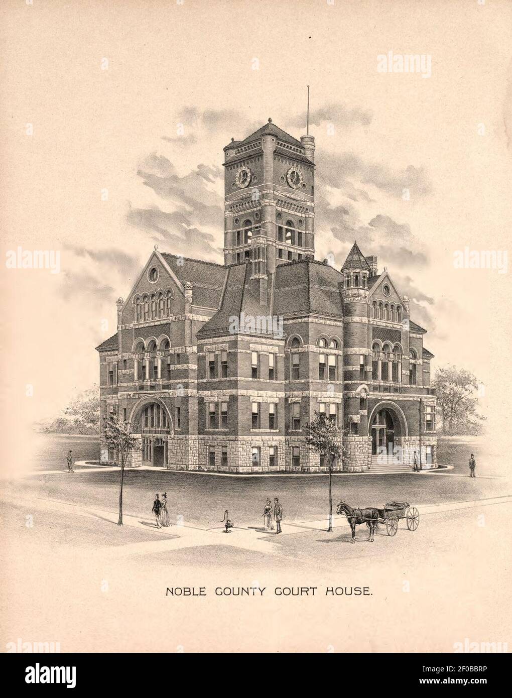 Plat book and statistical record of Noble County, Indiana - containing ...