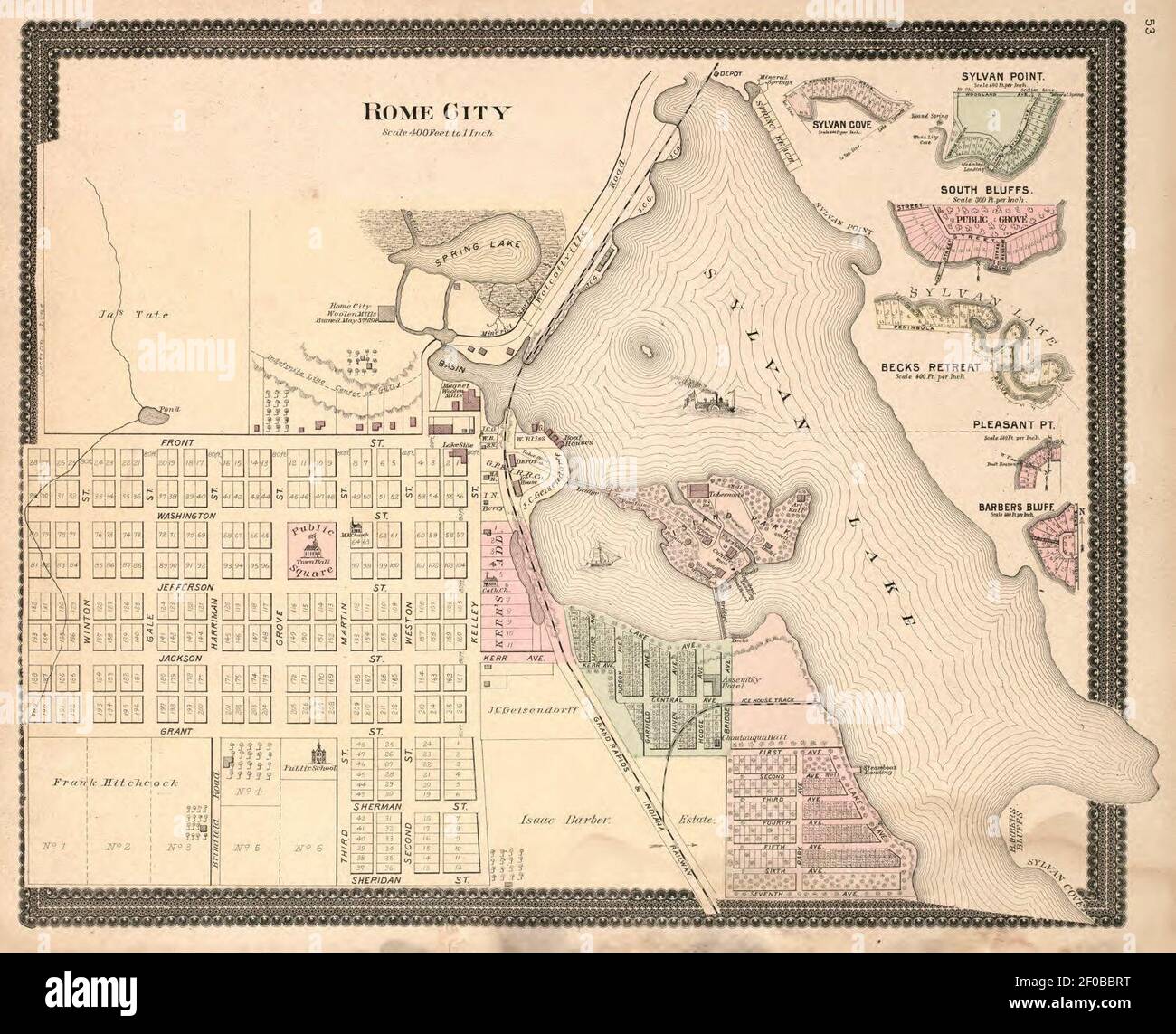 Plat book and statistical record of Noble County, Indiana - containing ...