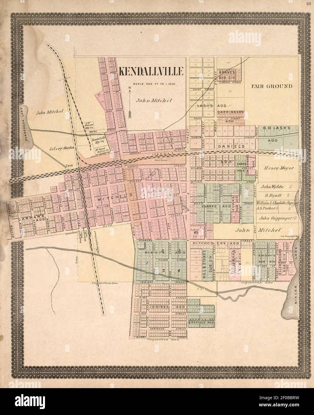 Plat book and statistical record of Noble County, Indiana - containing ...
