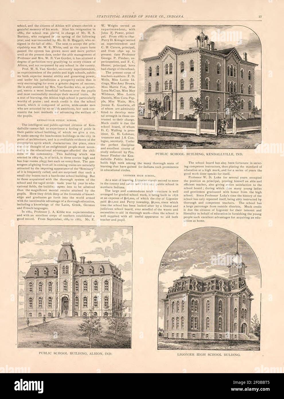 Plat book and statistical record of Noble County, Indiana - containing ...