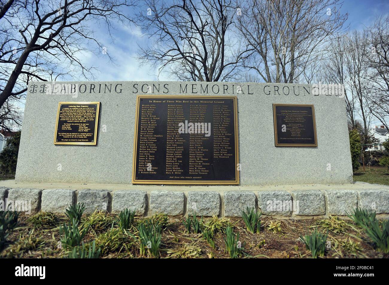 Laboring Sons Memorial Ground in Frederick, Maryland offers self-guided ...