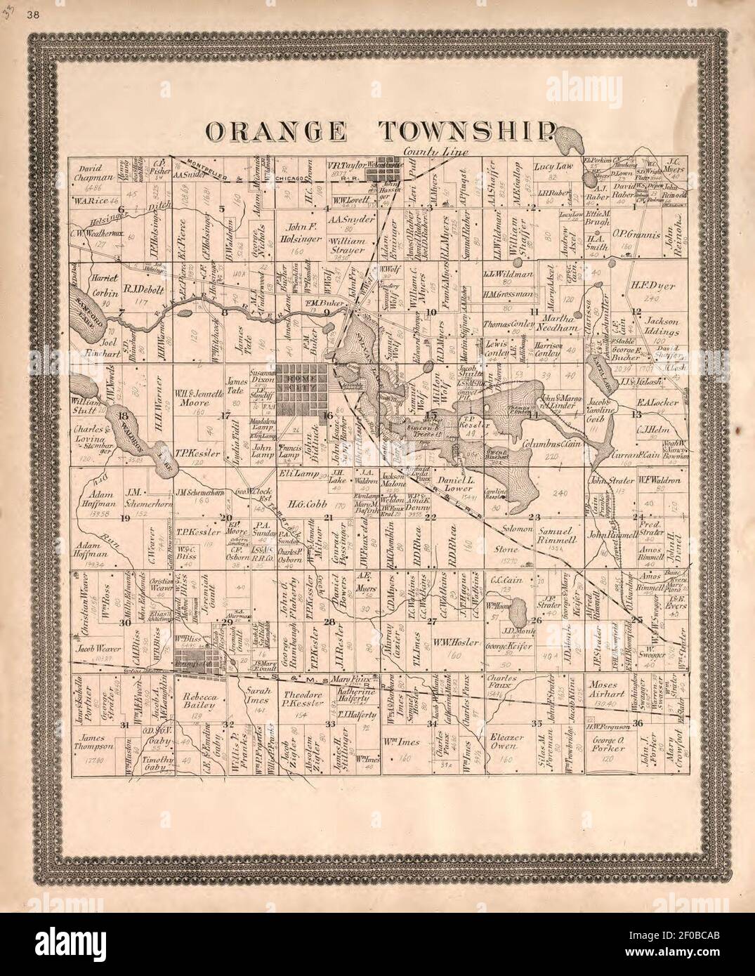 Plat book and statistical record of Noble County, Indiana - containing ...
