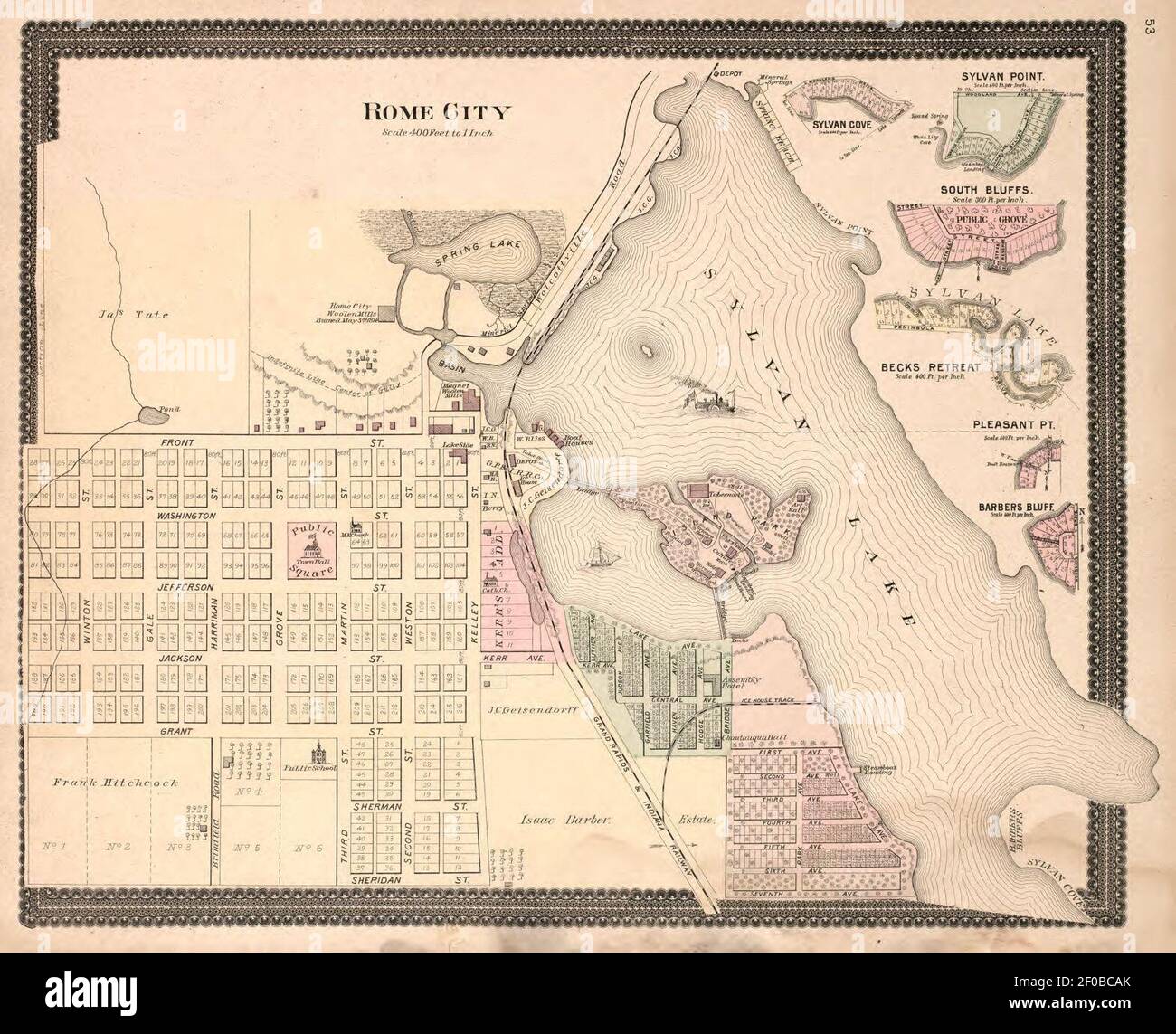 Plat book and statistical record of Noble County, Indiana - containing ...
