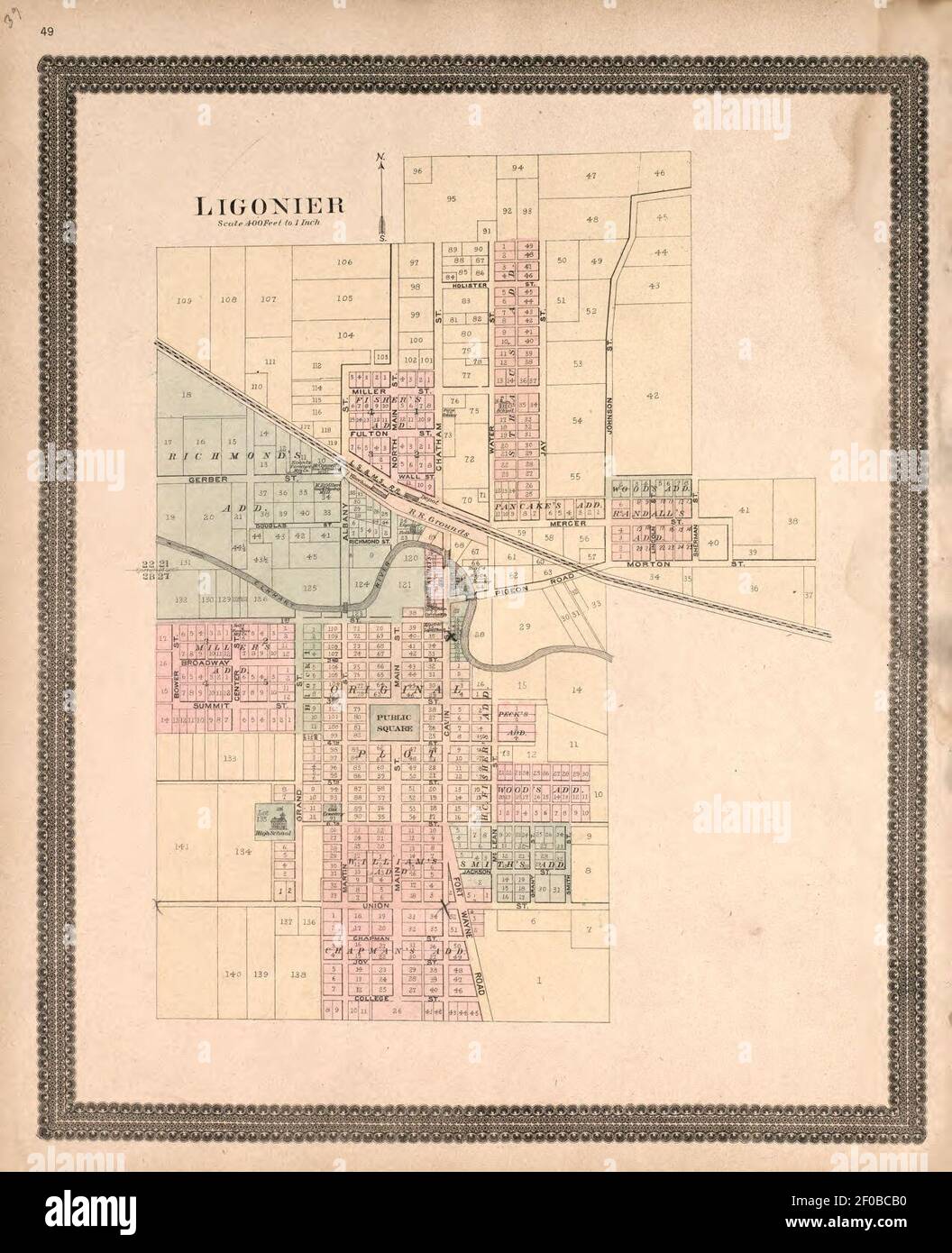 Plat book and statistical record of Noble County, Indiana - containing ...