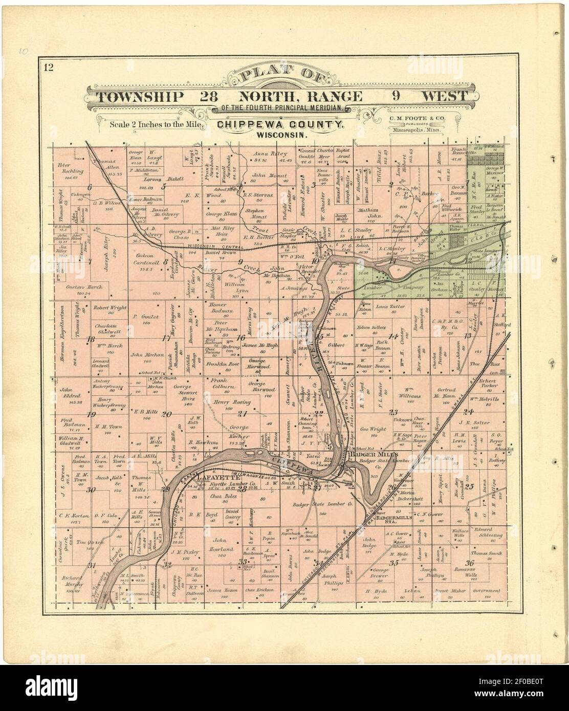 Chippewa county hi-res stock photography and images - Alamy