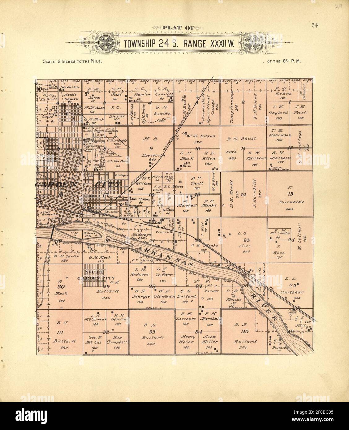 Plat book of Finney County, Kansas - containing maps of villages ...