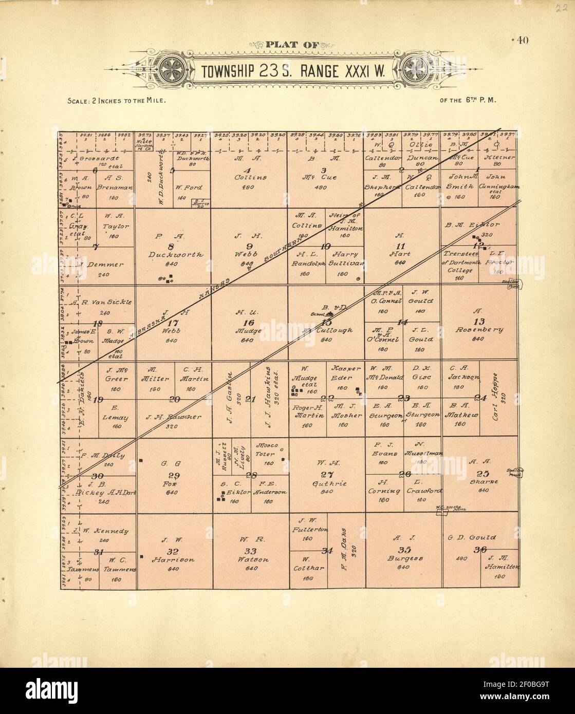 Plat book of Finney County, Kansas - containing maps of villages ...