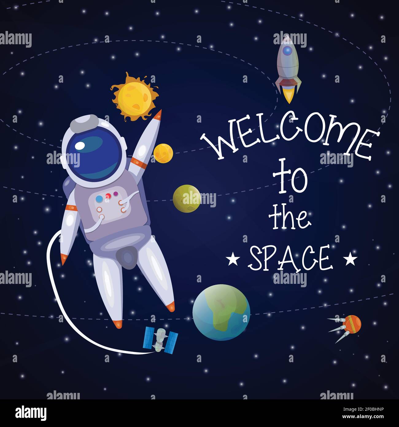 Welcome to mars Stock Vector Images - Alamy