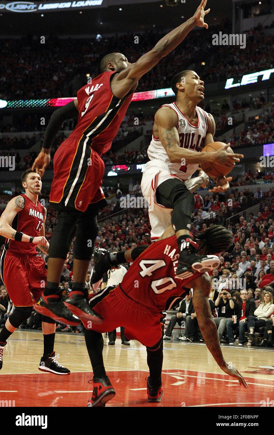 Dwyane Wade Derrick Rose Look Alike