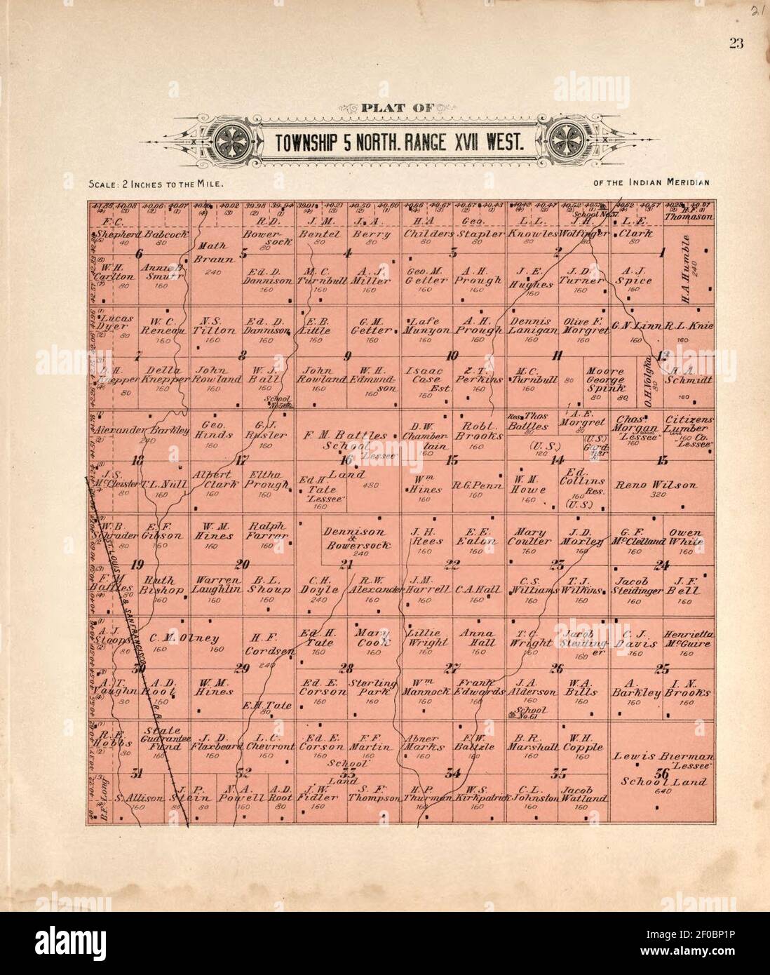 Plat book of Kiowa County, Oklahoma - containing maps of villages ...