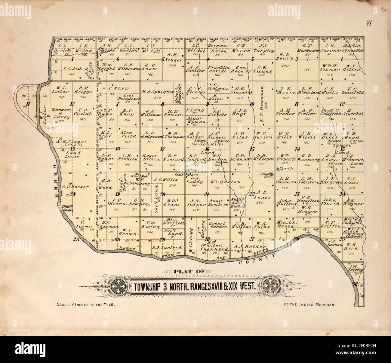 Plat book of Kiowa County, Oklahoma - containing maps of villages ...