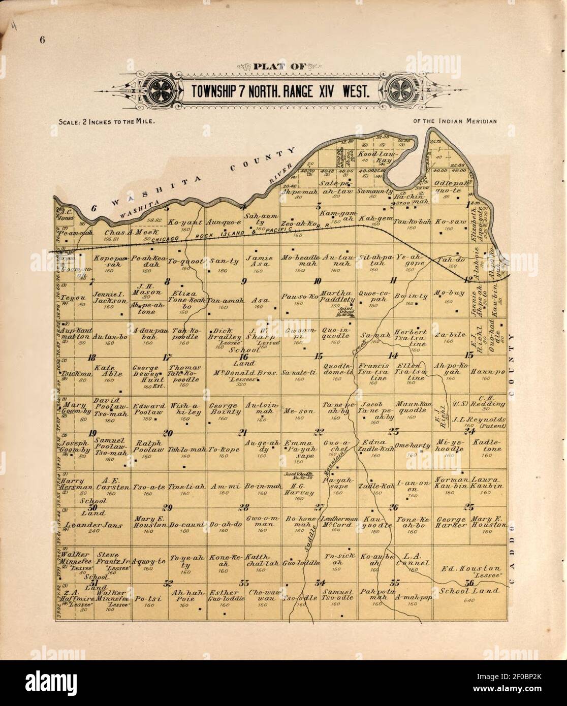 Plat book of Kiowa County, Oklahoma - containing maps of villages ...