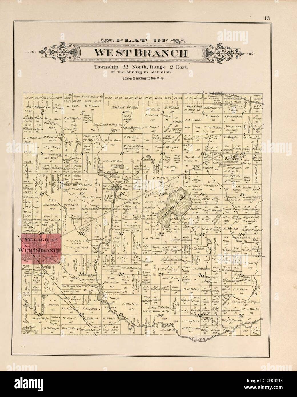 Ogemaw county hi-res stock photography and images - Alamy