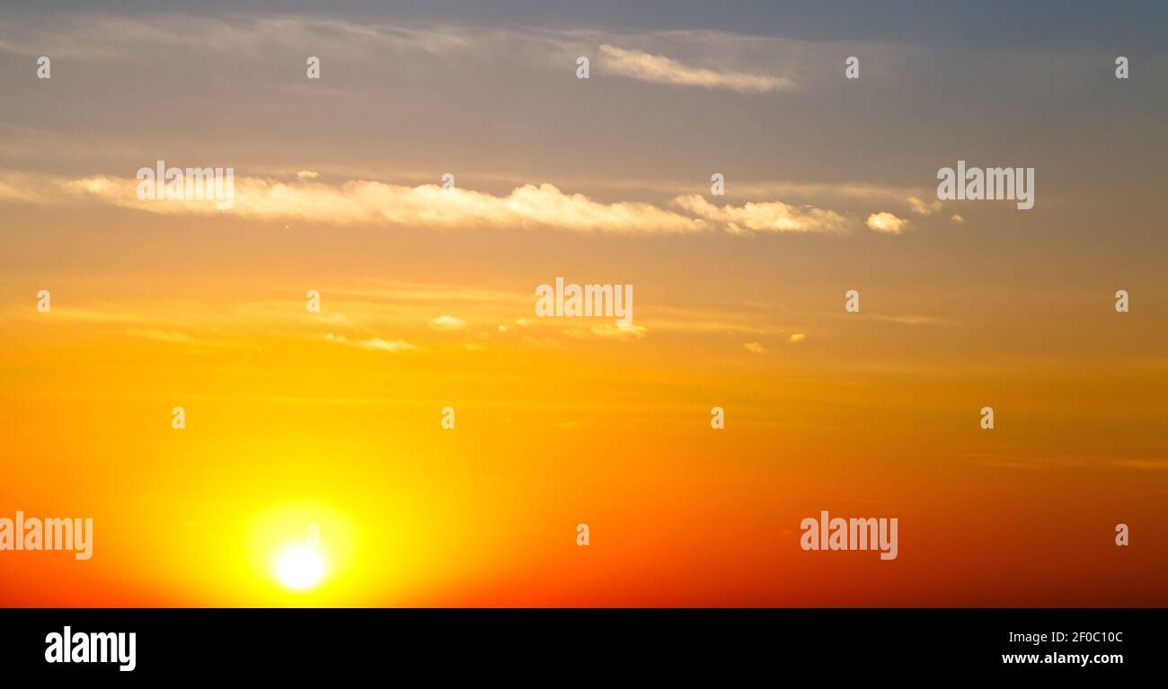 Blurred sun falling down hi-res stock photography and images - Alamy