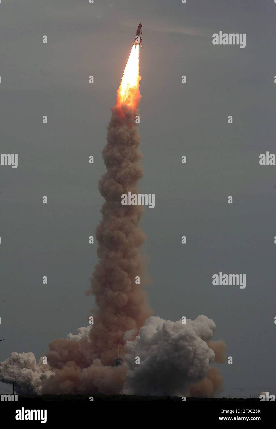 Space shuttle Atlantis lifts off from the Kennedy Space Center, Friday ...