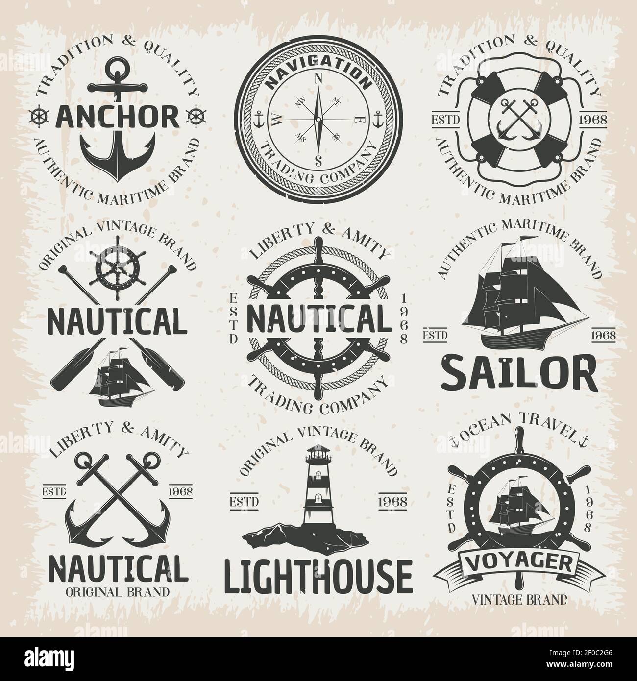 Bell island lighthouse Stock Vector Images - Alamy
