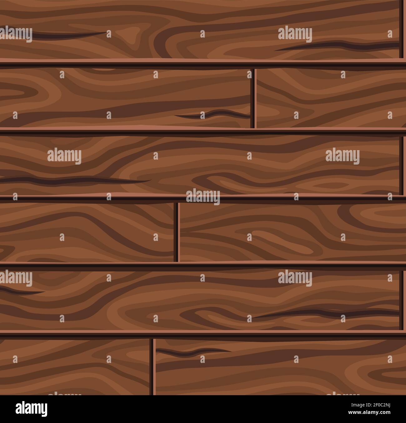 Wooden horizontal planks background with twisting textural pattern and ...