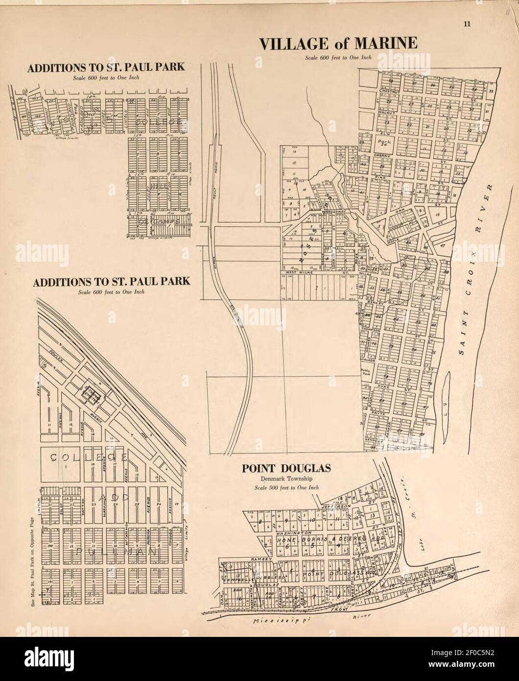 Plat book of Washington County, Minnesota - showing township plats ...