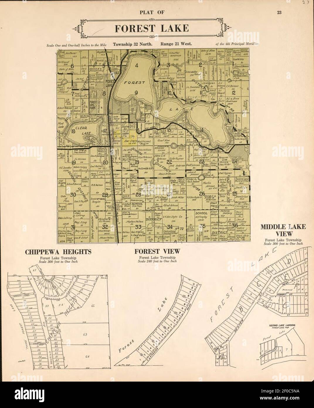 Plat book of Washington County, Minnesota - showing township plats ...