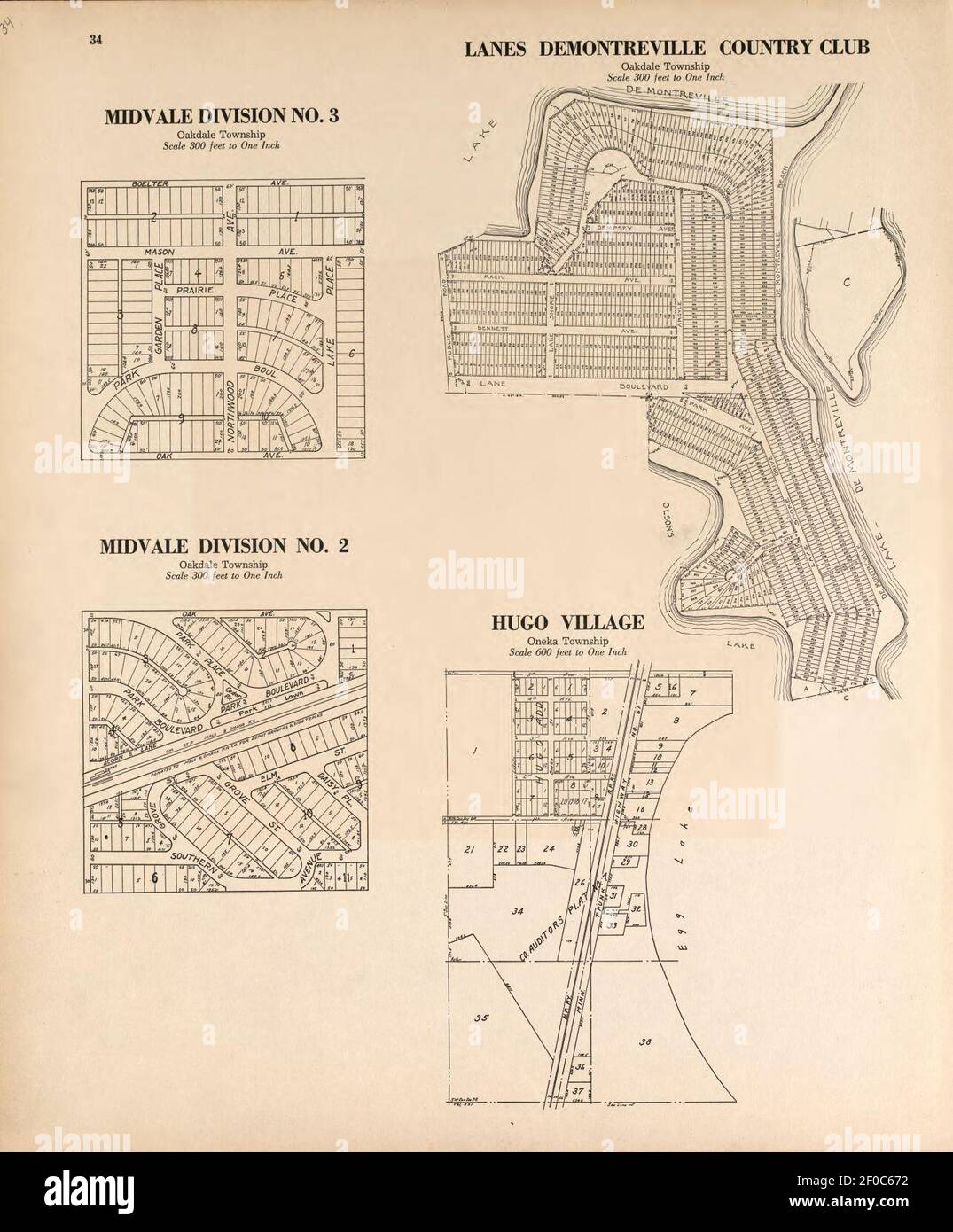 Plat book of Washington County, Minnesota - showing township plats ...