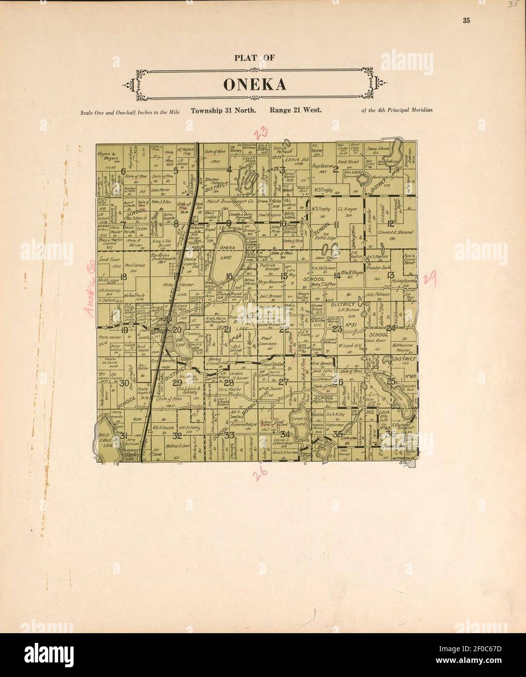 Plat book of Washington County, Minnesota - showing township plats ...