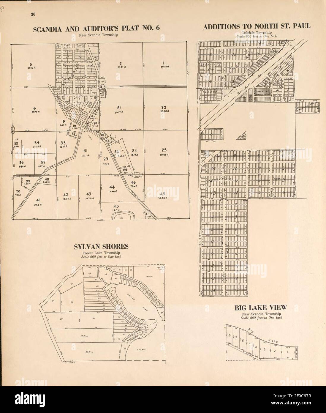 Plat book of Washington County, Minnesota - showing township plats ...