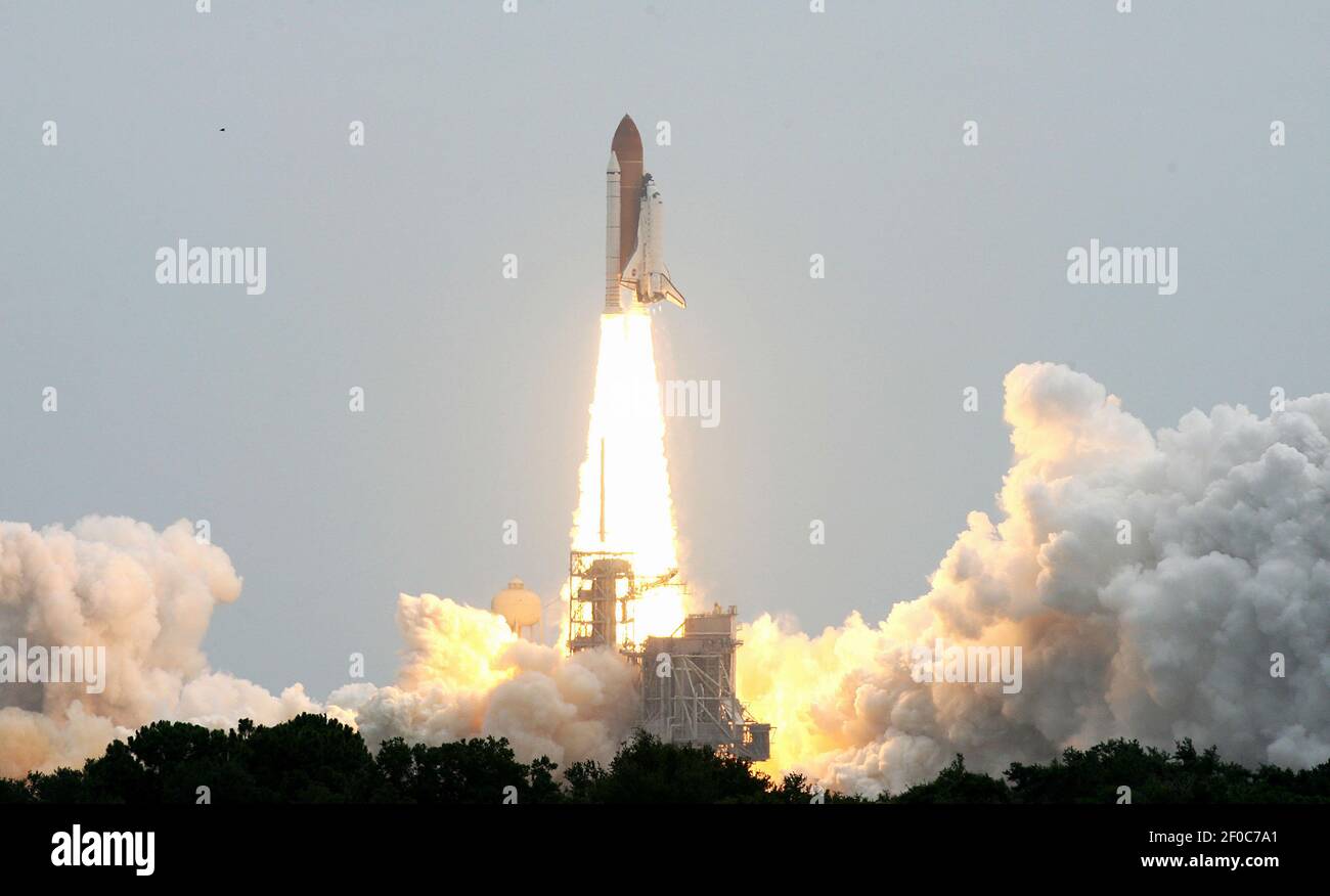 Space shuttle Atlantis lifts off from the Kennedy Space Center, Friday ...