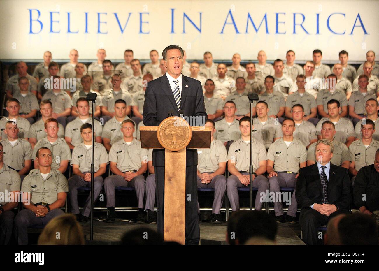 Former governor and Republican presidential candidate Mitt Romney ...