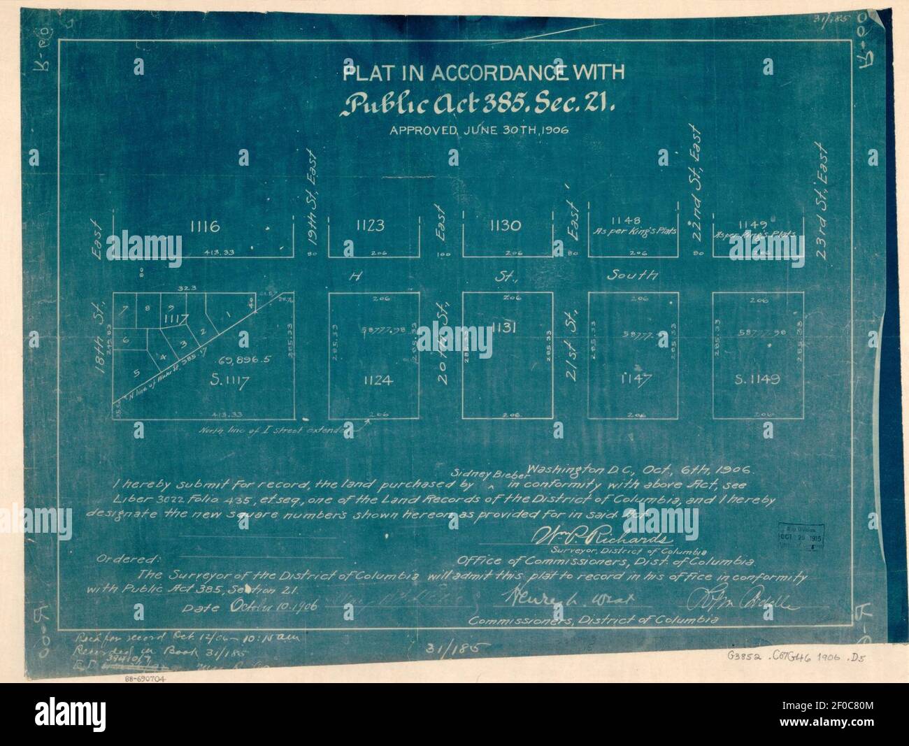 Plat in accordance with Public Act 385, sec. 21 - approved June 30th ...