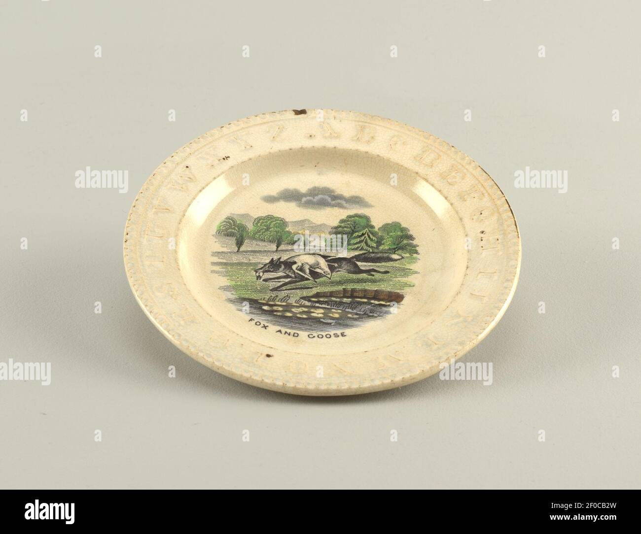 Plate (USA), late 19th century Stock Photo - Alamy