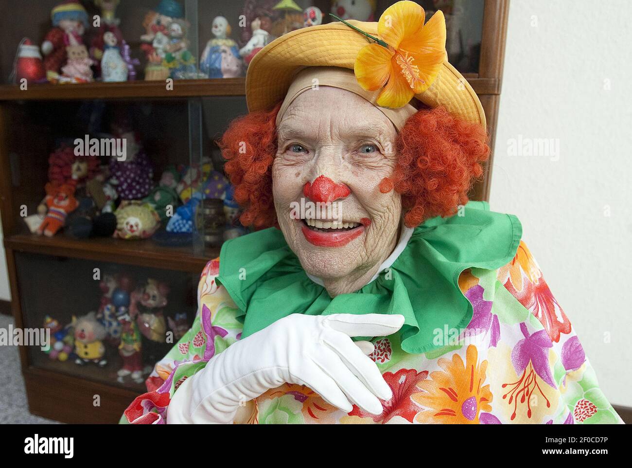 Marie "Posie" Kellogg, 99. is a clown, or at least used to be as she ...