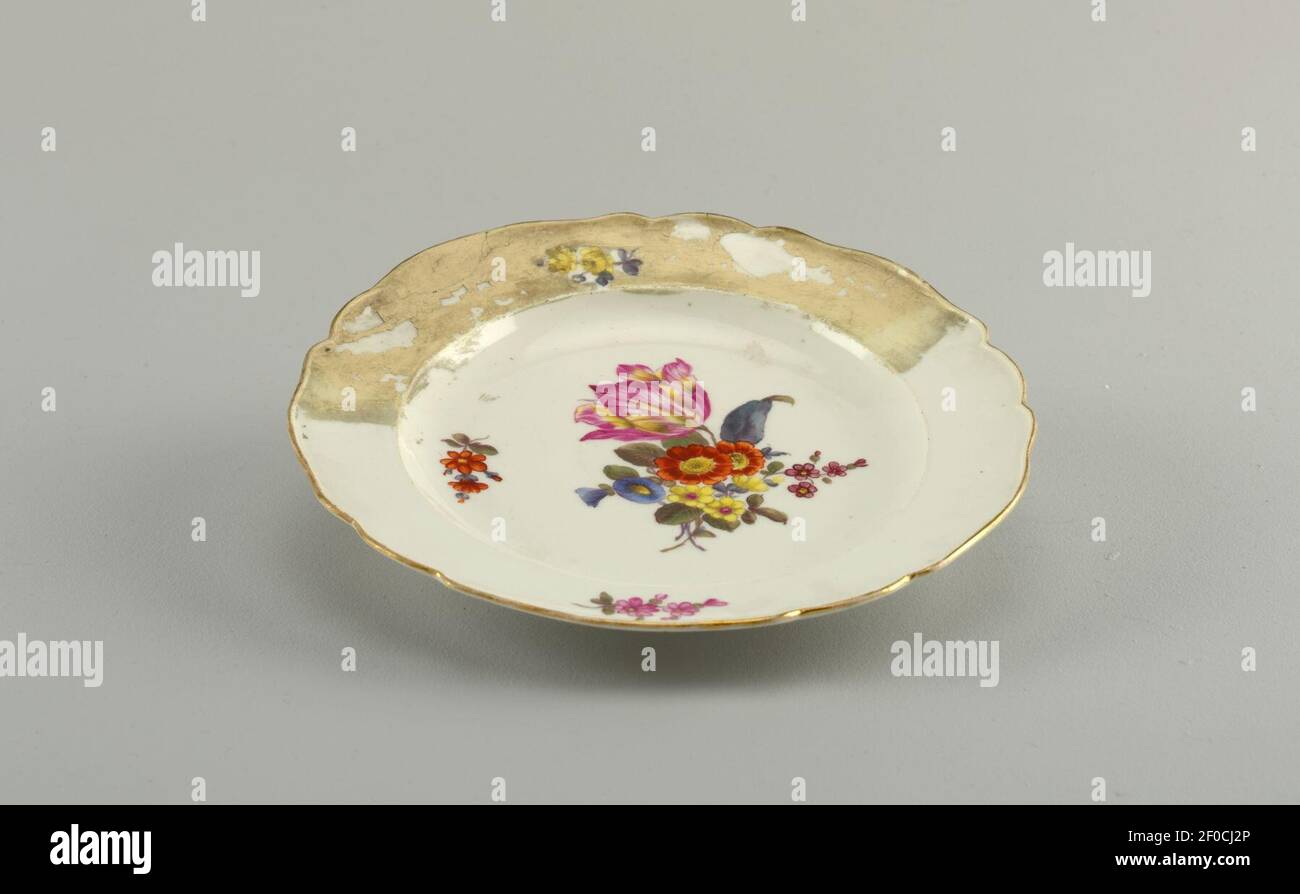 Plate, 19th century Stock Photo - Alamy