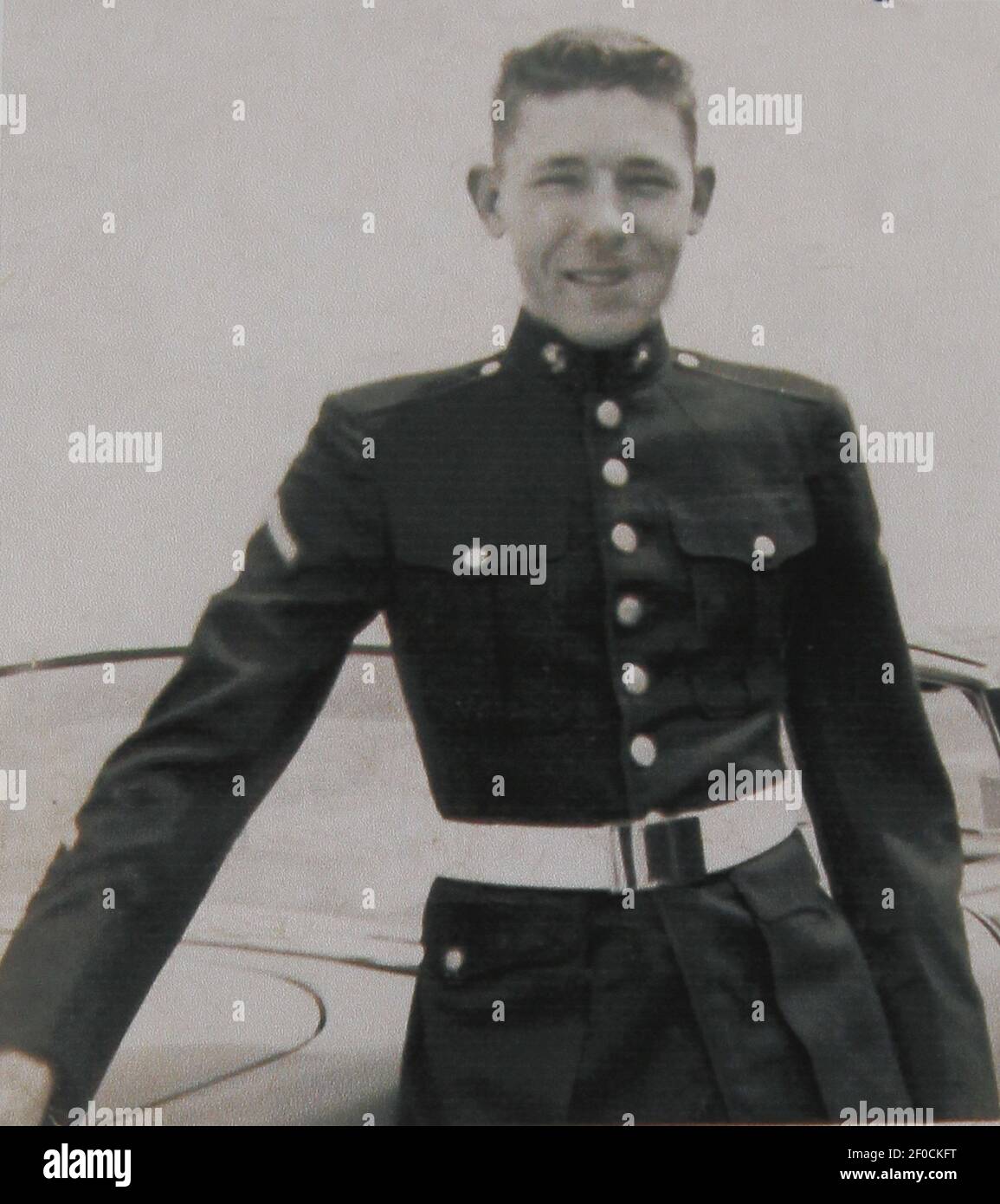 Marine veteran James D. Tyler, shown in this 1959 photo, witnessed an ...