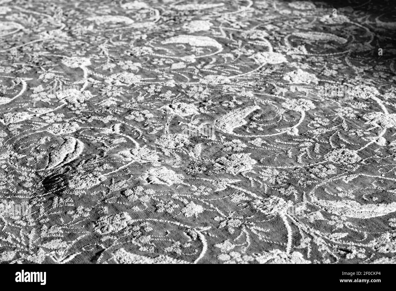 Old carpet house Black and White Stock Photos & Images - Alamy